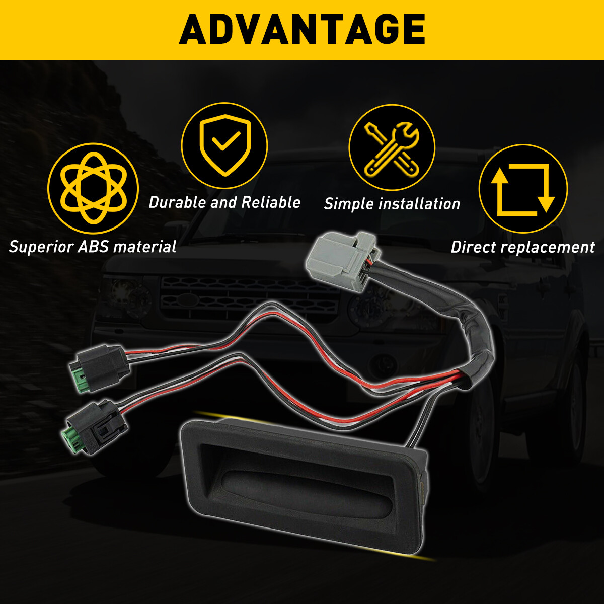 Rear Tailgate Door Release Handle Switch LR015457 For Land Rover ...