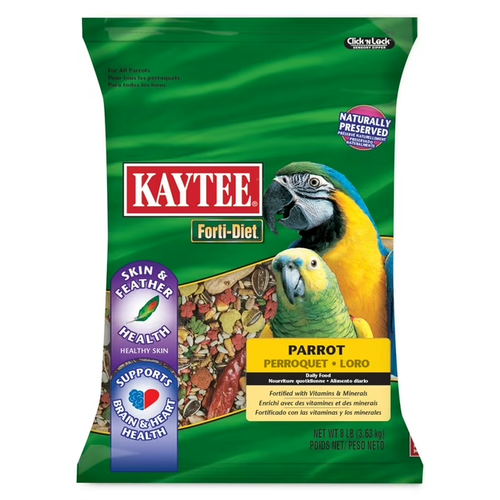 Kaytee Forti-Diet Parrot Food, Feather Health, 8 lb | eBay