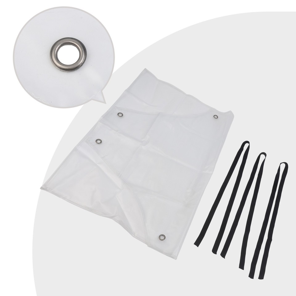 Waterproof PVC Apron Kitchen Baking Cooking Oilproof Extra-Long ...