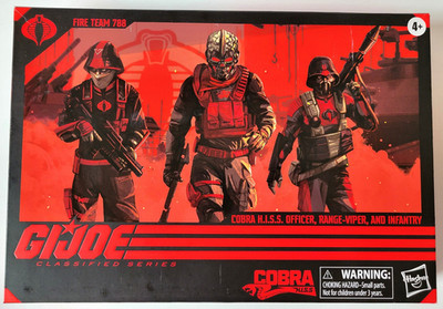 GI Joe Classified Series 110 Cobra HISS Fire Team 788 6" sealed Hasbro ...