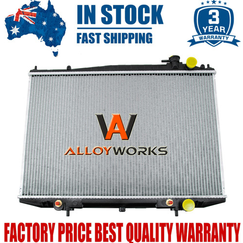 Radiator For NISSAN NAVARA D22 3.0L Turbo Diesel 3.3L V6 Petrol 97-2005 ...