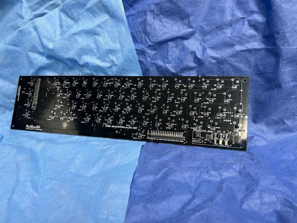 MechBoard64 Commodore Mechanical Keyboard - SMD Pre-Assembled PCB | eBay