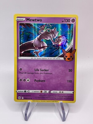 Pokémon Card Mewtwo 56/172 Holo Rare Halloween Trick Or Trade | eBay