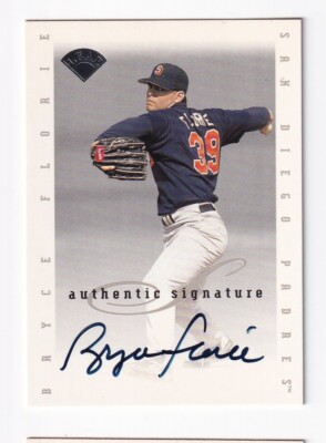 Bryce Florie 1996 Leaf Signatures Extended on Card Autograph Padres | eBay