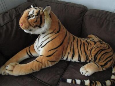 TIGER-Large 45" Realistic Plush Stuffed TIGER | eBay