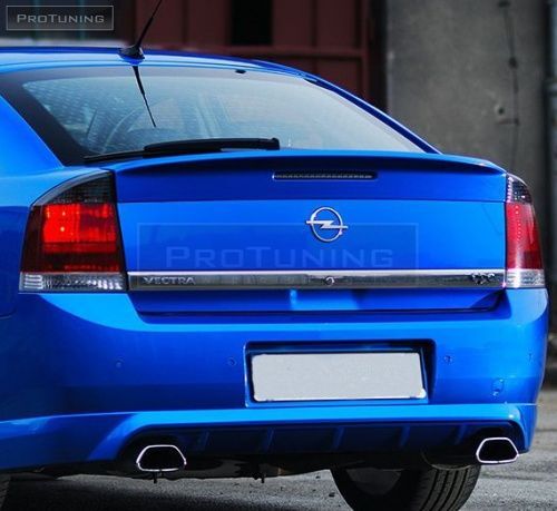 Fiberglass OPC Look Rear Trunk Spoiler for Opel/ Vauxhall Vectra C 02 ...