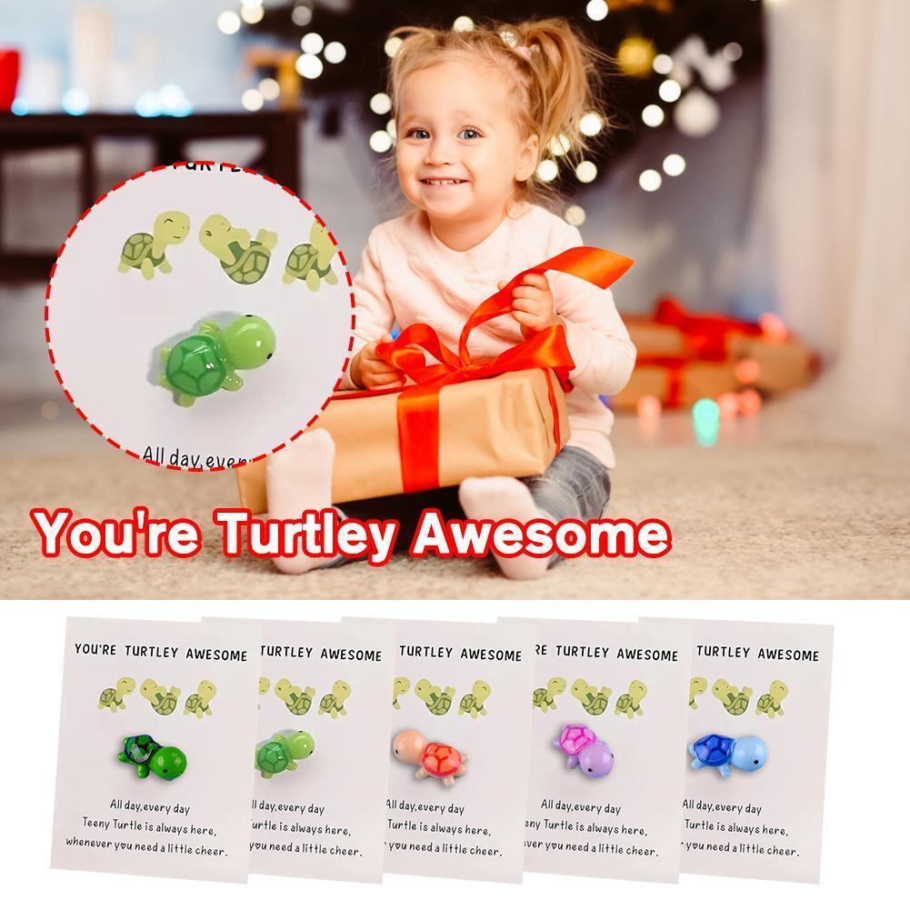 NEW You're Turtley Awesome: Pocket Turtle Hug & Cheer Card Up Gift K9R6 ...