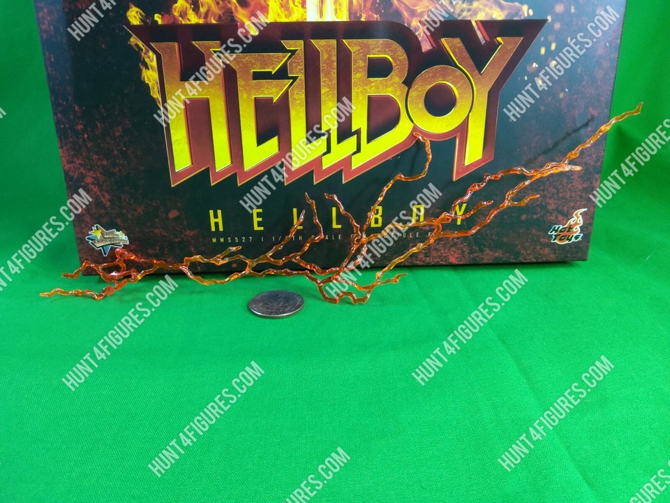 Hot Toys MMS527 Hellboy 2019 movie 1/6 action figure's flame effect for ...