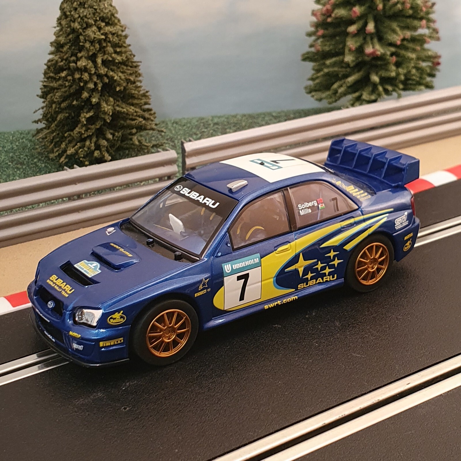 Scalextric C2587 Subaru Impreza WRC Works 2003 No 7 online kaufen | eBay