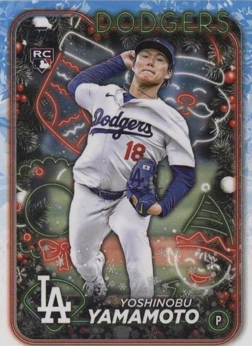 2024 Topps Holiday - Yoshinobu Yamamoto #H88 for sale | eBay