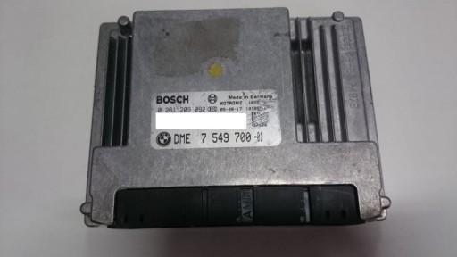 BMW 7 SERIES E65 ECU ECM DME PCM PCU MSG ENGINE CONTROL UNIT 754970001 ...