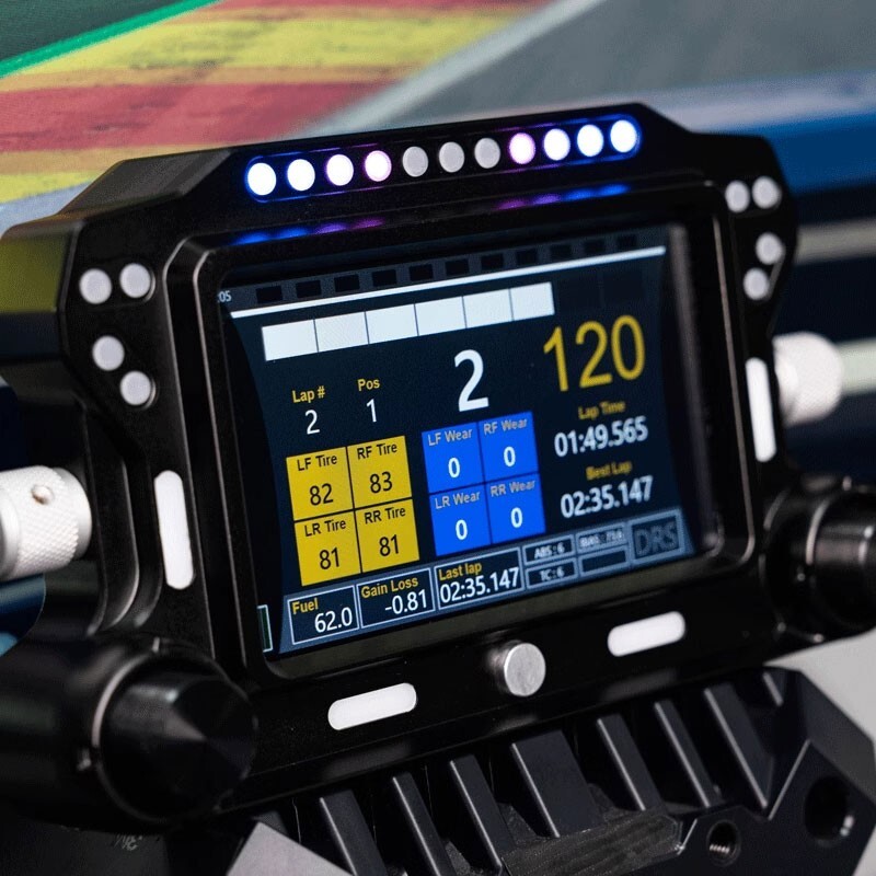 CONSPIT CSD 5'' Dashboard LCD Screen SIM Racing Simulator with RGB LED ...