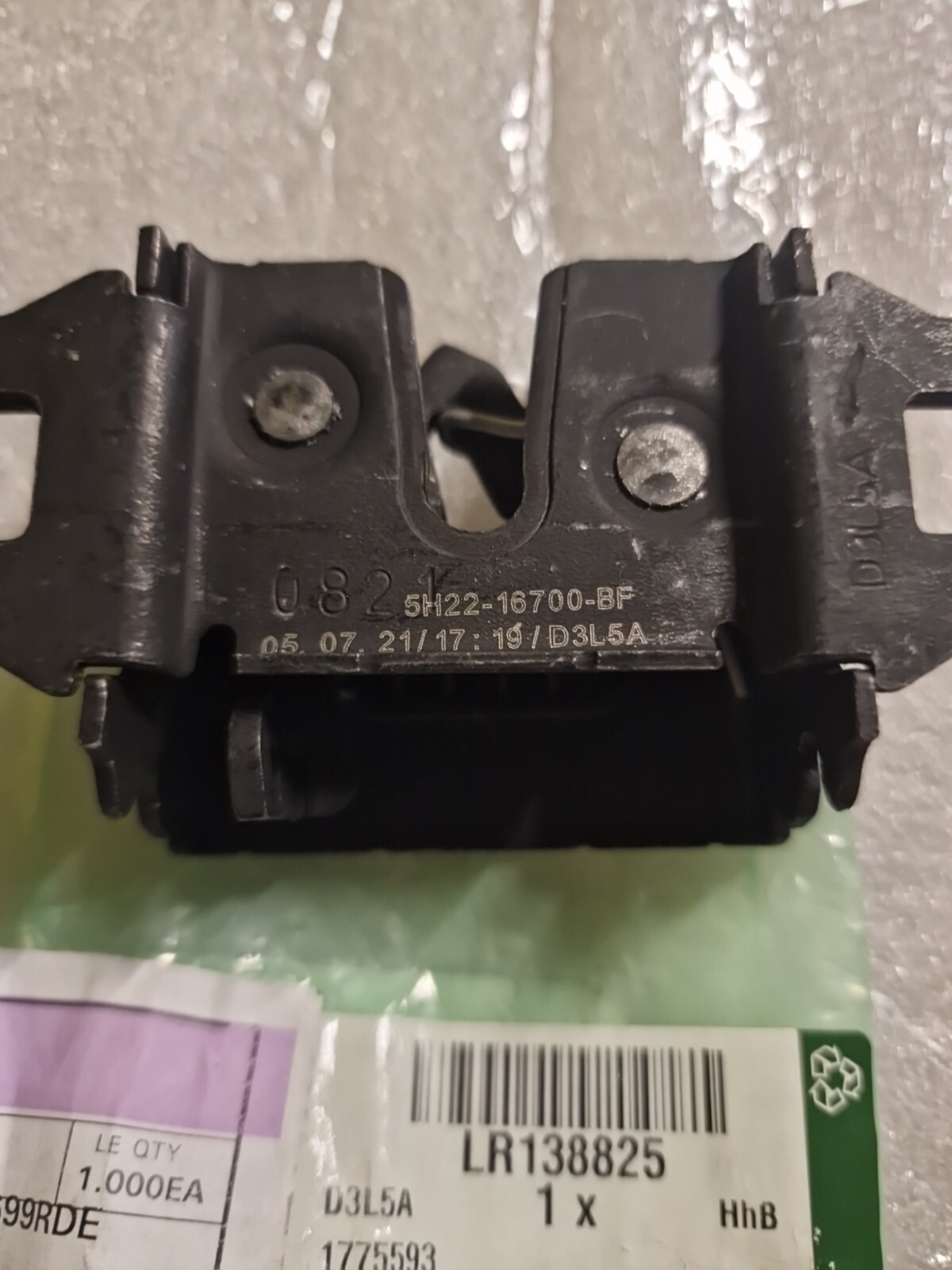 Land Rover Discovery Bonnet Catch (no Sensor) LR138825 for sale online ...