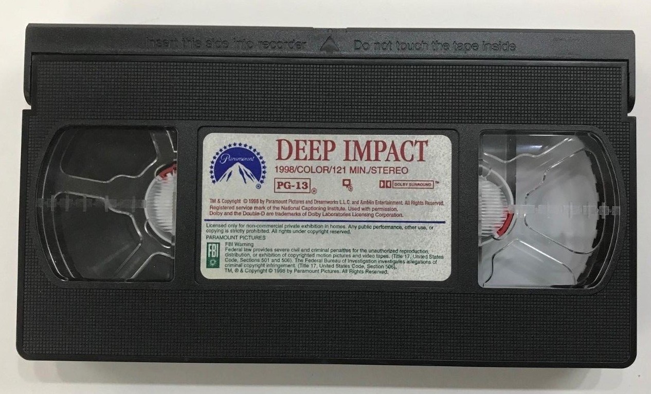 Deep Impact VHS | eBay