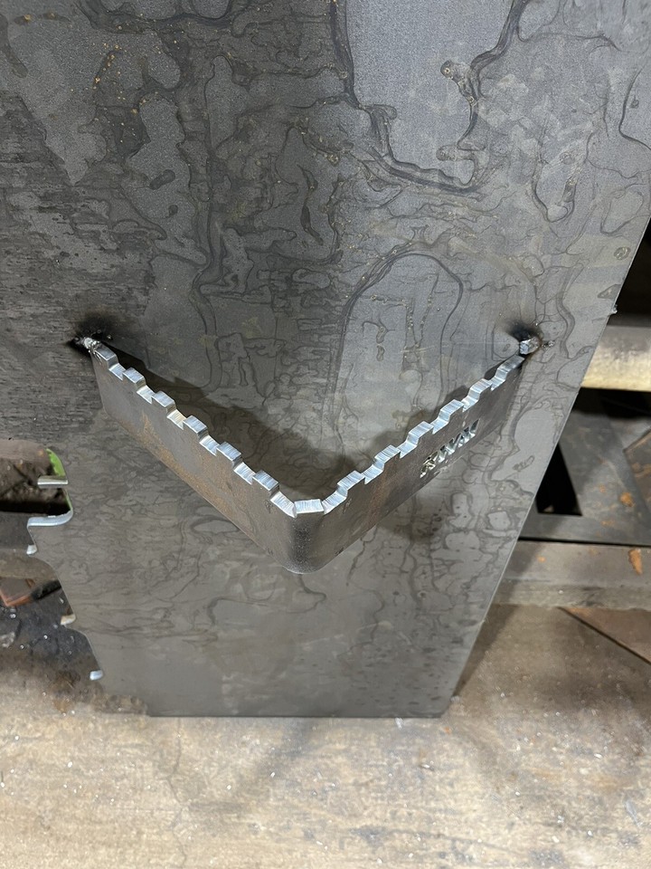 RWM Universal Brand New Weld-On 5" steel step Raw Steel Step 1/4 Thick ...