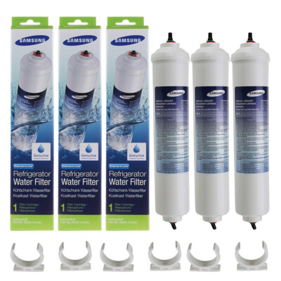3 Pack Samsung Genuine External Fridge Water Filter DA29-10105J HAFEX ...