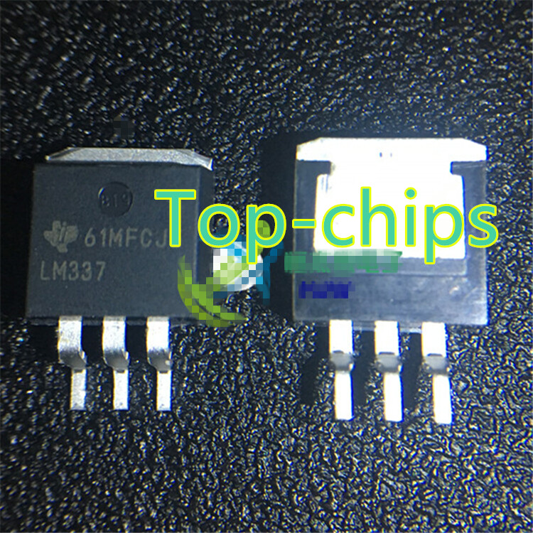 5PCS LM337KTTRG3 IC REG LDO NEG ADJ 1.5A D2PAK-5 LM337 LM337K 337K ...