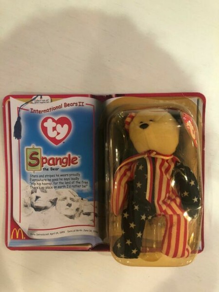 Mcdonald's International Bears II Ty Spangle The Bear for sale online ...