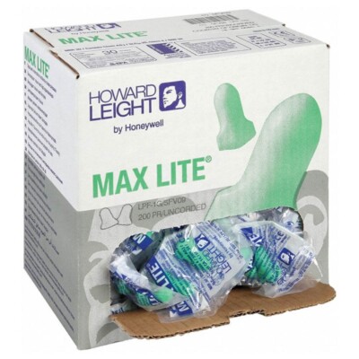 200 Pairs of Howard Leight Max Lite Ear Plugs 797734407549 | eBay.de