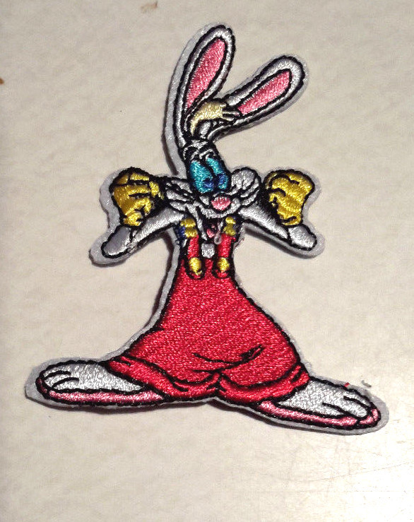 Roger Rabbit & Jessica Embroidered Patch Collection- Your Choice or Set ...