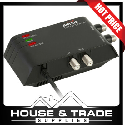Antsig Antenna Distribution Amplifier 4G Filter Gain Surge Protection ...
