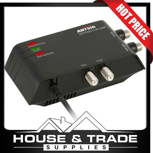 Antsig Antenna Distribution Amplifier 4G Filter Gain Surge Protection ...