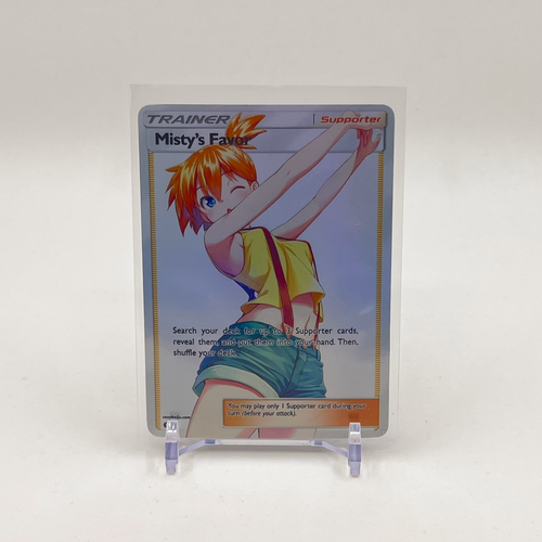 Misty Full Art Goddess Story Pokemon Waifu Trading Card Holofoil | eBay