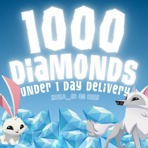 Animal Jam Classic 1000 DIAMONDS AJC (READ DESCRIPTION BEFORE ...