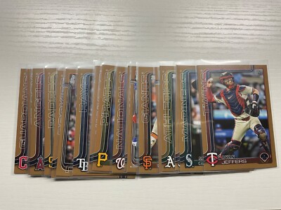 2025 Topps Series 1 Gold parallels #'D 2025 you pick!! | eBay