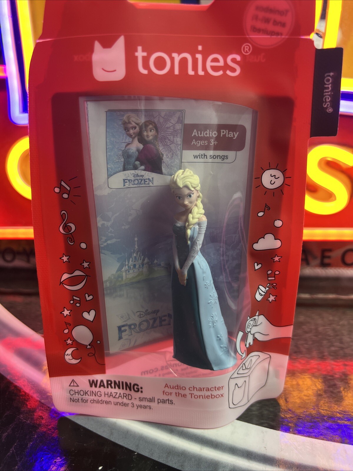 Tonies Disney Frozen Elsa Tonie, Audio Play Figurine (100005100) for ...