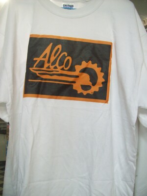 ALCO PRINTED T SHIRT WHITE size XL | eBay Australia
