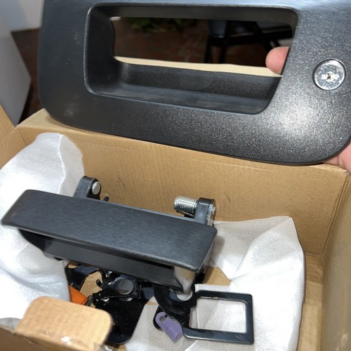 Tailgate Handle Kit, Tail Gate Bezel Lock For 08-14 Chevy Silverado GMC ...