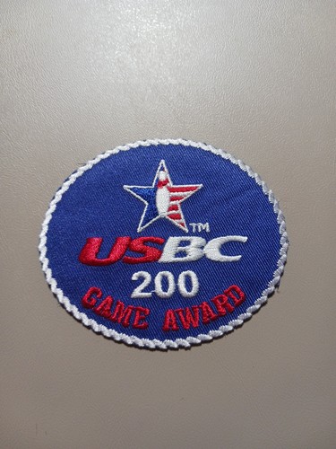 USBC 200 Game Award Bowling Patch | eBay