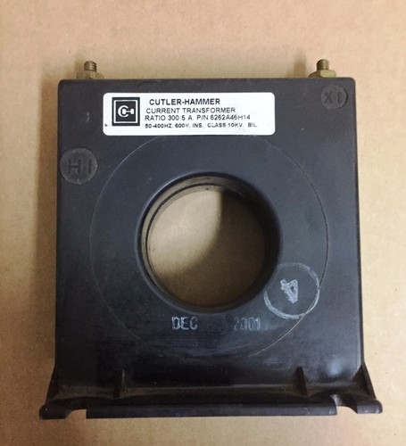 Cutler Hammer 6262A46H14 Current Transformer 300:5 | eBay