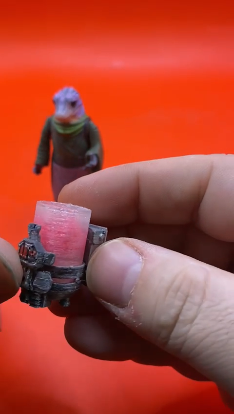 Star Wars custom Articulated FROG LADY for 3.75 inch (1:18) mandalorian ...