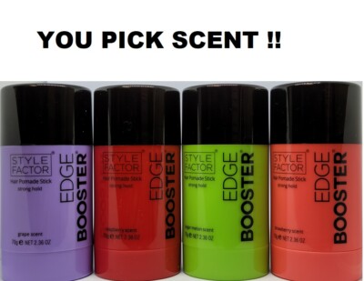 STYLE FACTOR EDGE BOOSTER Hair Pomade Stick STRONG HOLD 2.36 oz ( YOU ...