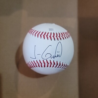 JORGE GUZMAN MIAMI MARLINS SIGNED AUTOGRAPHED M.L. BASEBALL No COA As ...