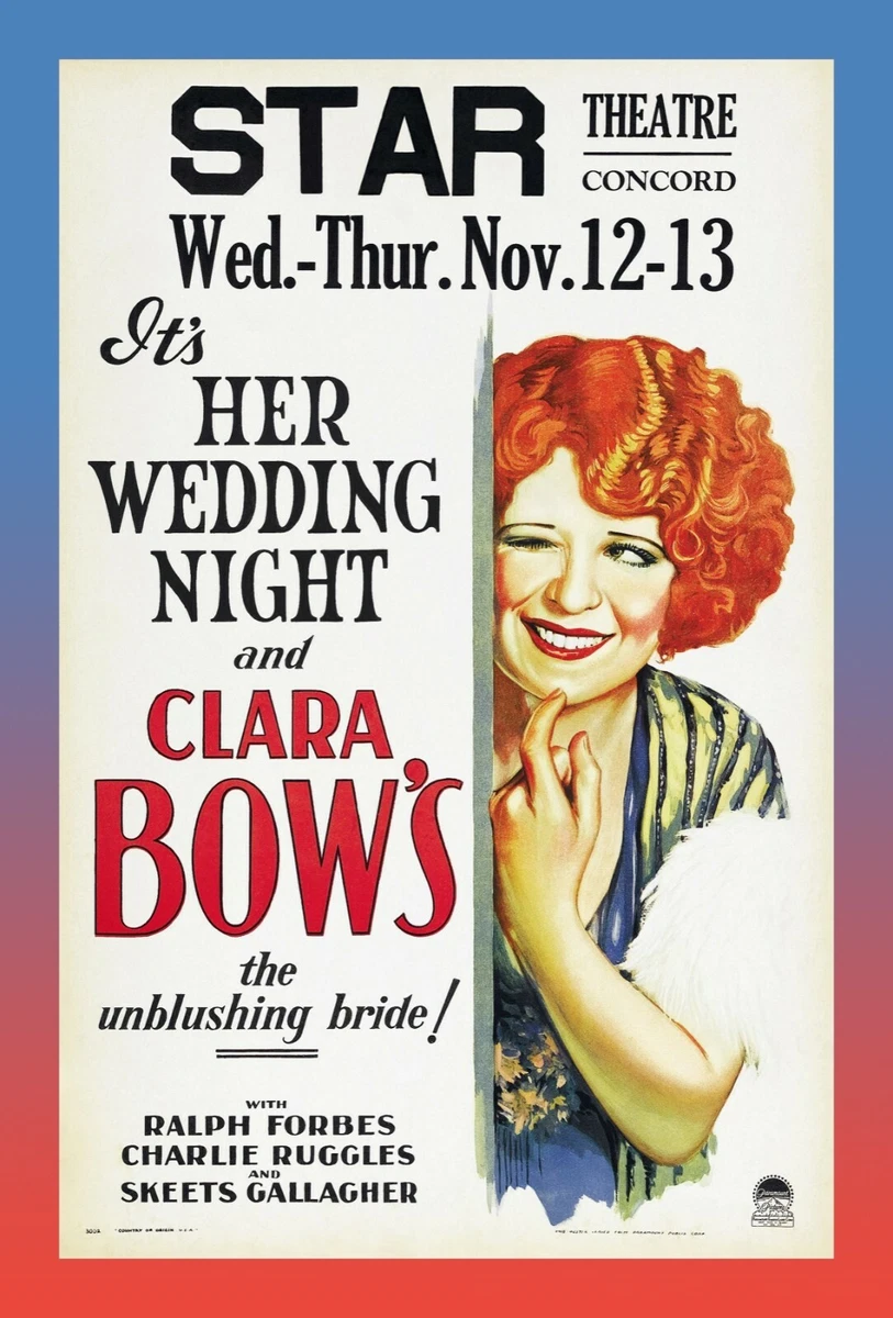 Clara Bow It Poster