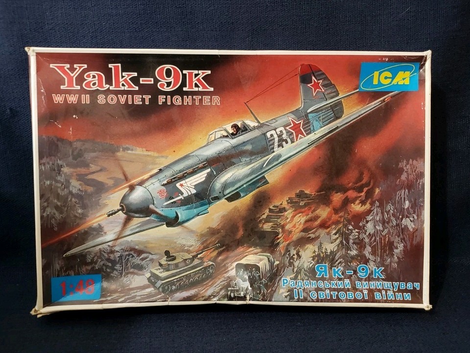 Lot of 6 Fighter Plane Model Kits Messerschmitt, Thunderbolt &More Open ...