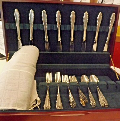 English Provincial by Reed & Barton Sterling Silver Flatware 31Pc ...