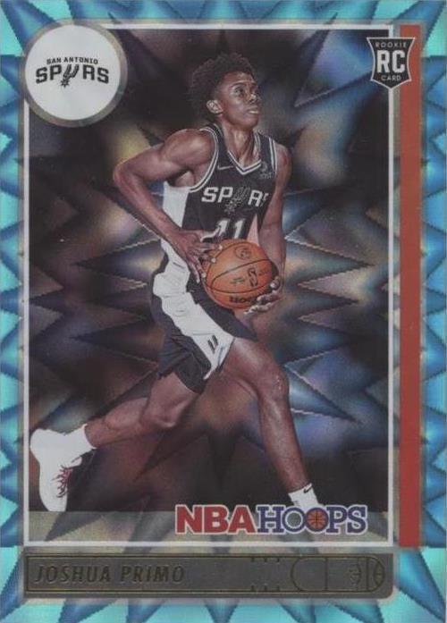 2021-22 Panini NBA Hoops - Rookies Joshua Primo #220 Teal Explosion (RC ...