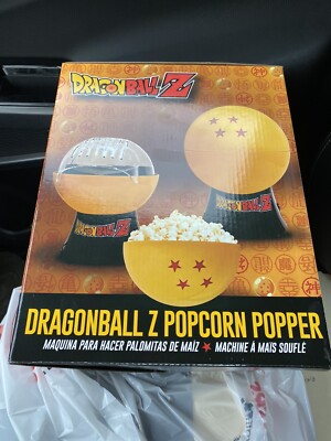 Dragon Ball Z Popcorn Popper - Hot Air Style with Removable Bowl ...