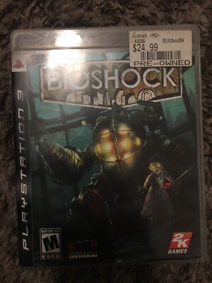BioShock (Sony PlayStation 3, 2008) game 710425279645| eBay