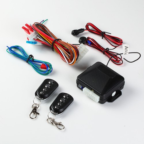 Auto Keyless Entry System with Two Key Fobs + Door Lock Relay Pack ...