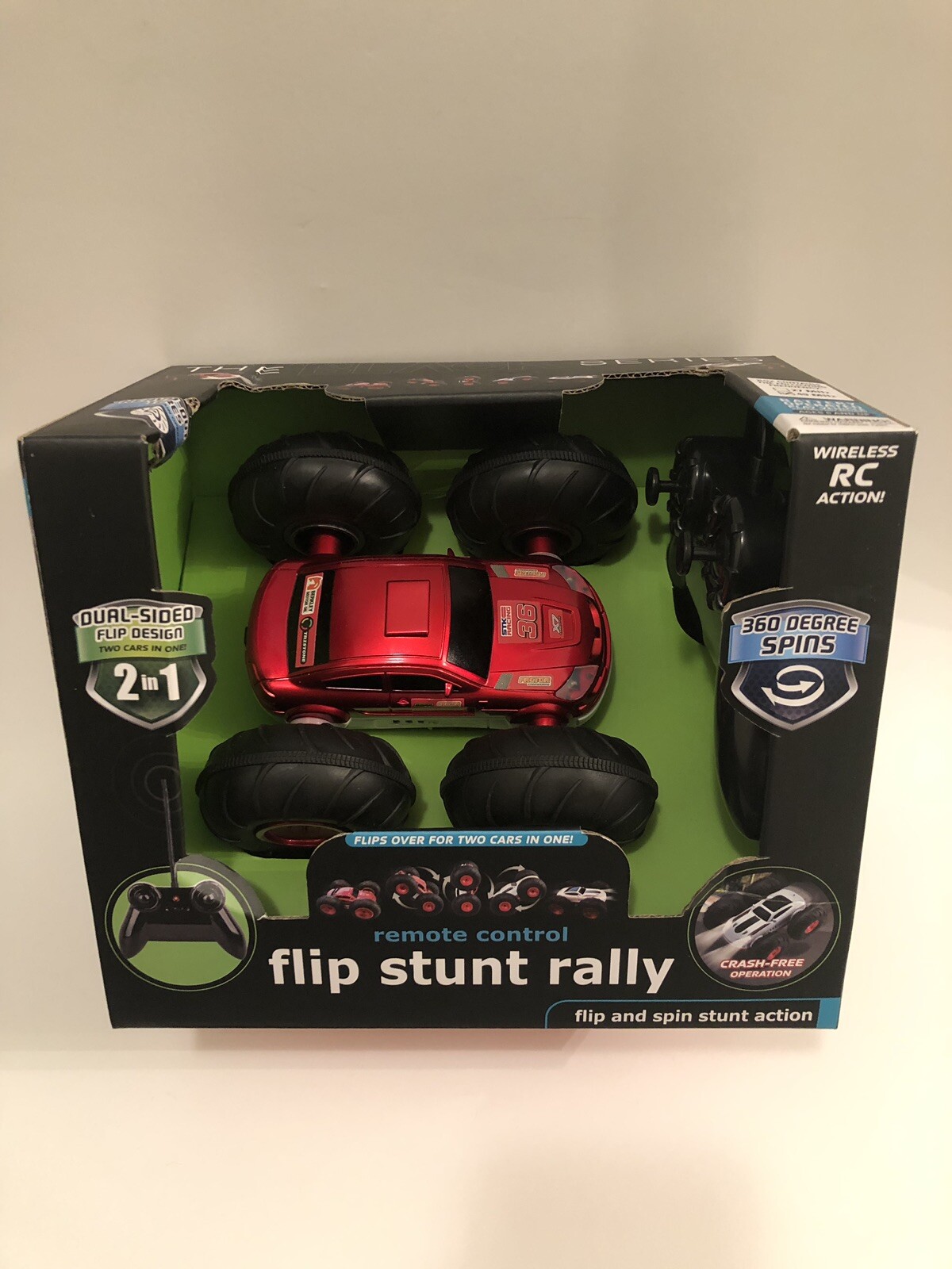 Merchsource The Black Series Radio Controlled Flip Stunt Rally (2 cars ...