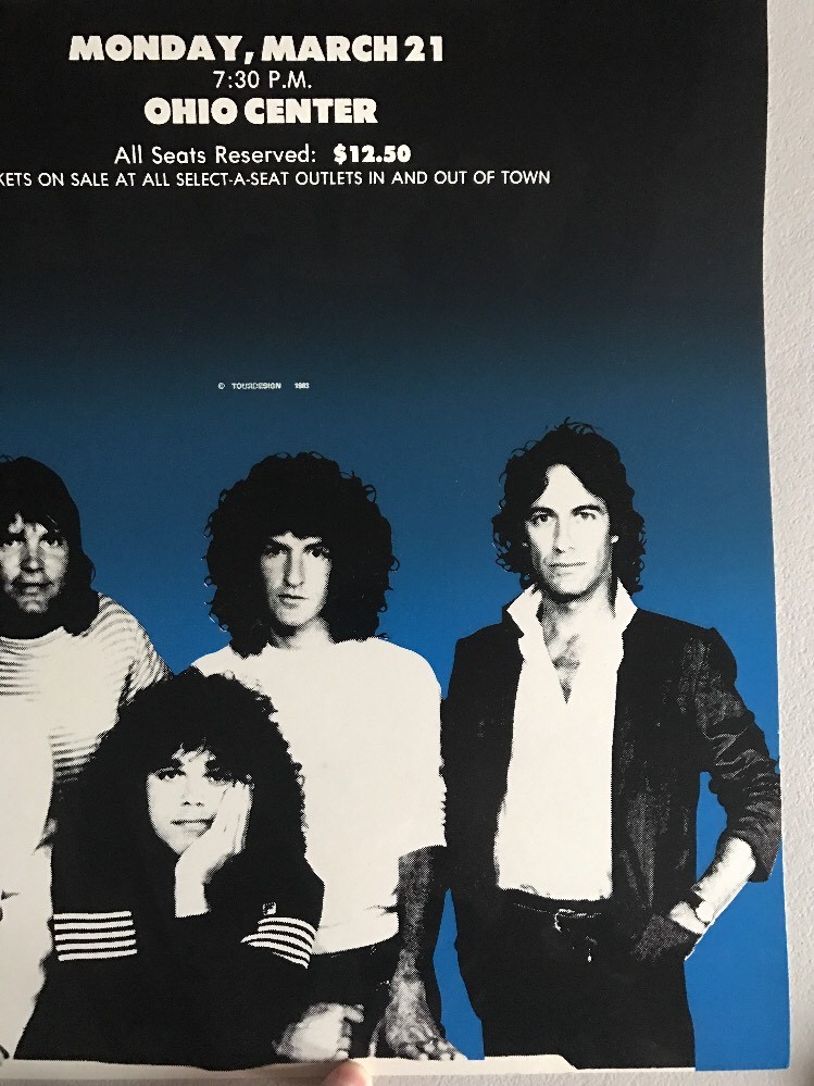 REO Speedwagon 1983 Tour Poster - RARE - Minor Wear | eBay
