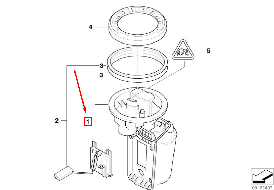 MINI COOPER R56 Fuel Pump Assembly 16112755083 NEW GENUINE | eBay