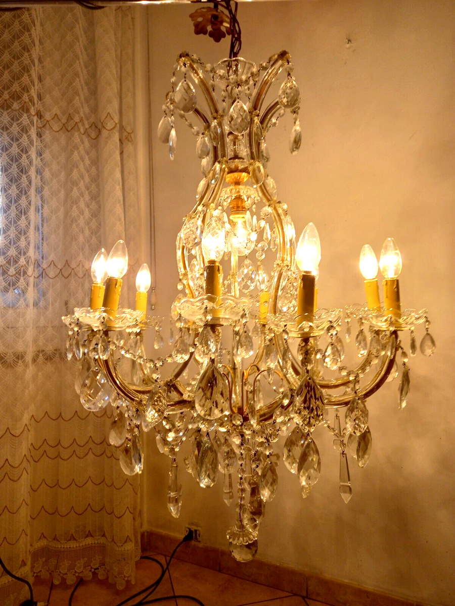 Old Vintage Chandeliers Vintage Chandelier By Compagnie Nationale De