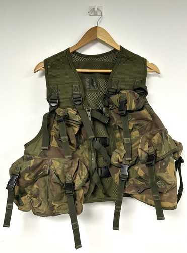 British Military Issue DPM Camouflage Tactical Assault Webbing Vest | eBay
