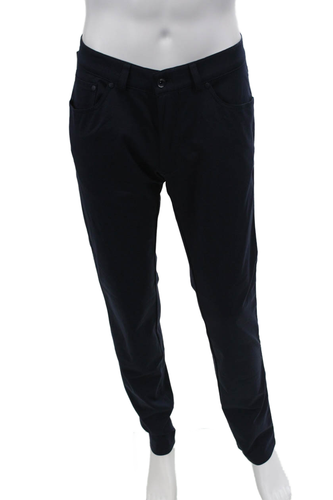 Brax Feel Good Mens Cotton Flex Jersey Modern Fit Pants Navy Blue Size ...